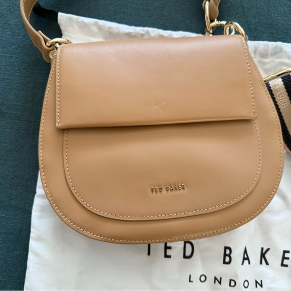 Ted Baker | Bags | Ted Baker Camel Crossbody Bag | Poshmark